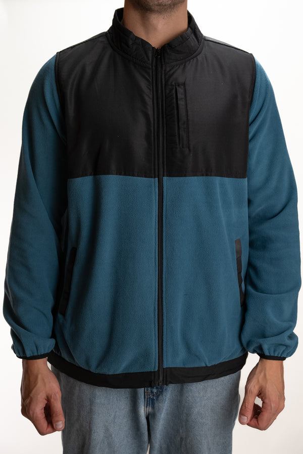 Bradley - Polar Fleece Jacket - Slate Blue - Private Agent DND