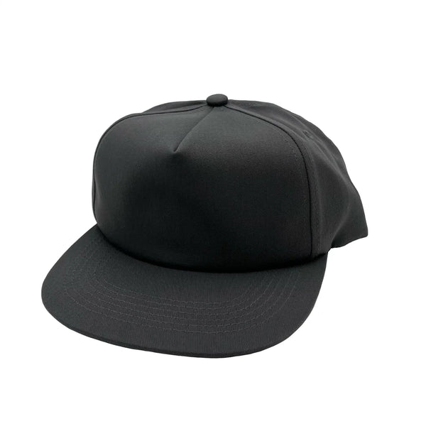 GNV-011 - CVC 5 Panels Unstructured Flat Bill Cap - Private Agent DND